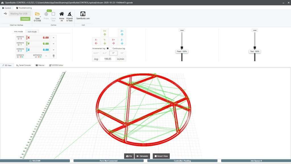 OpenBuilds-Control | Sienci Labs