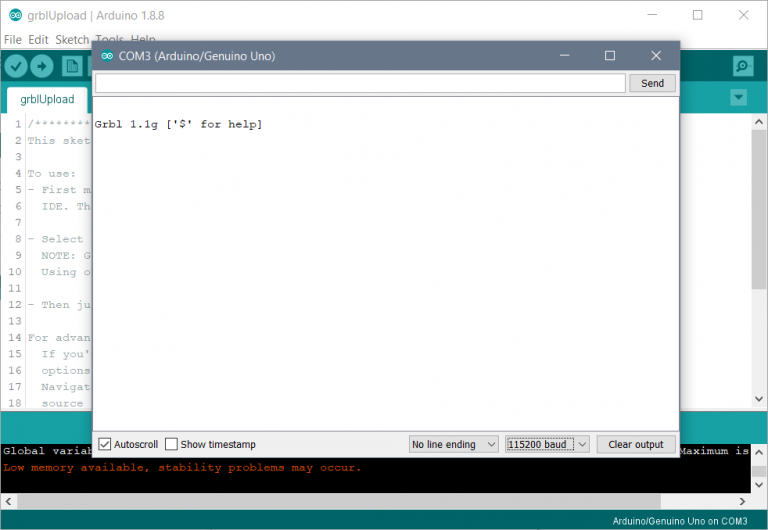 Arduino-IDE-Serial-Monitor-Confirm | Sienci Labs