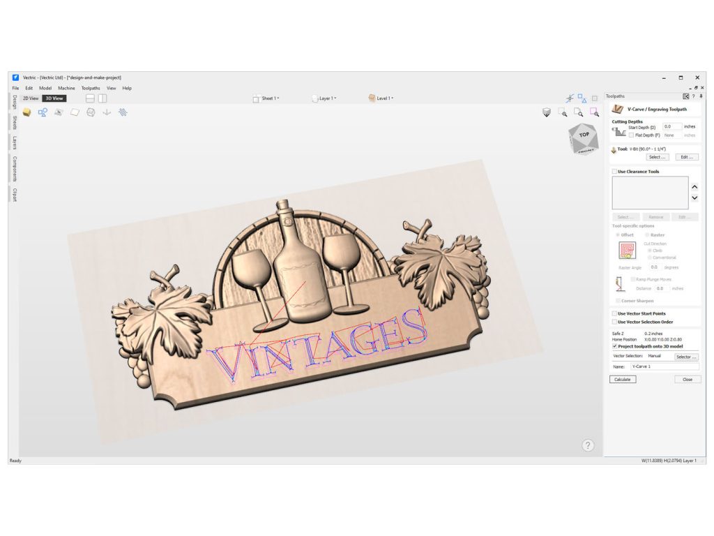 Vectric VCarve Pro V12 | Sienci Labs