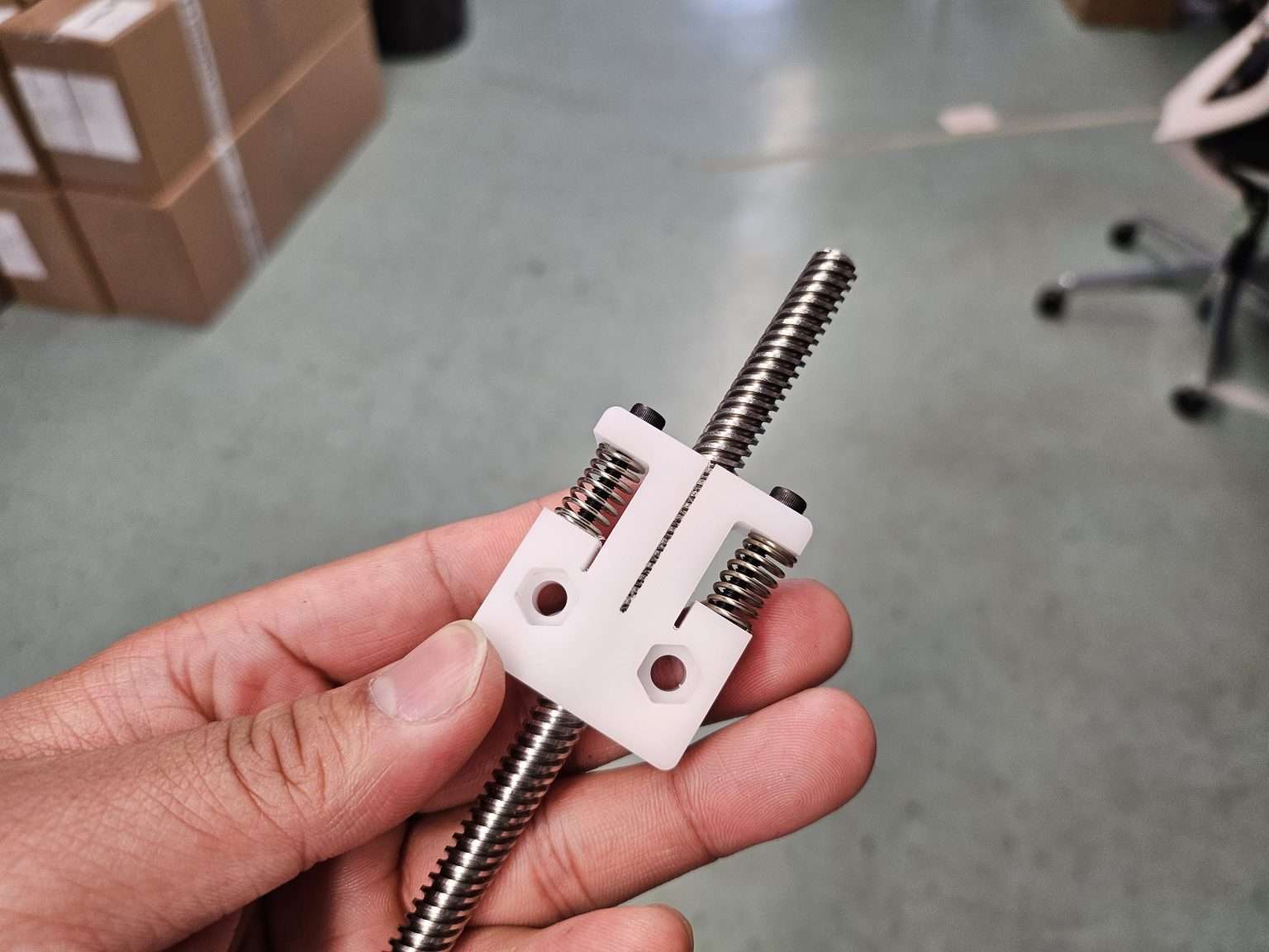 Everything you need to know about the spring-loaded anti-backlash nut ...