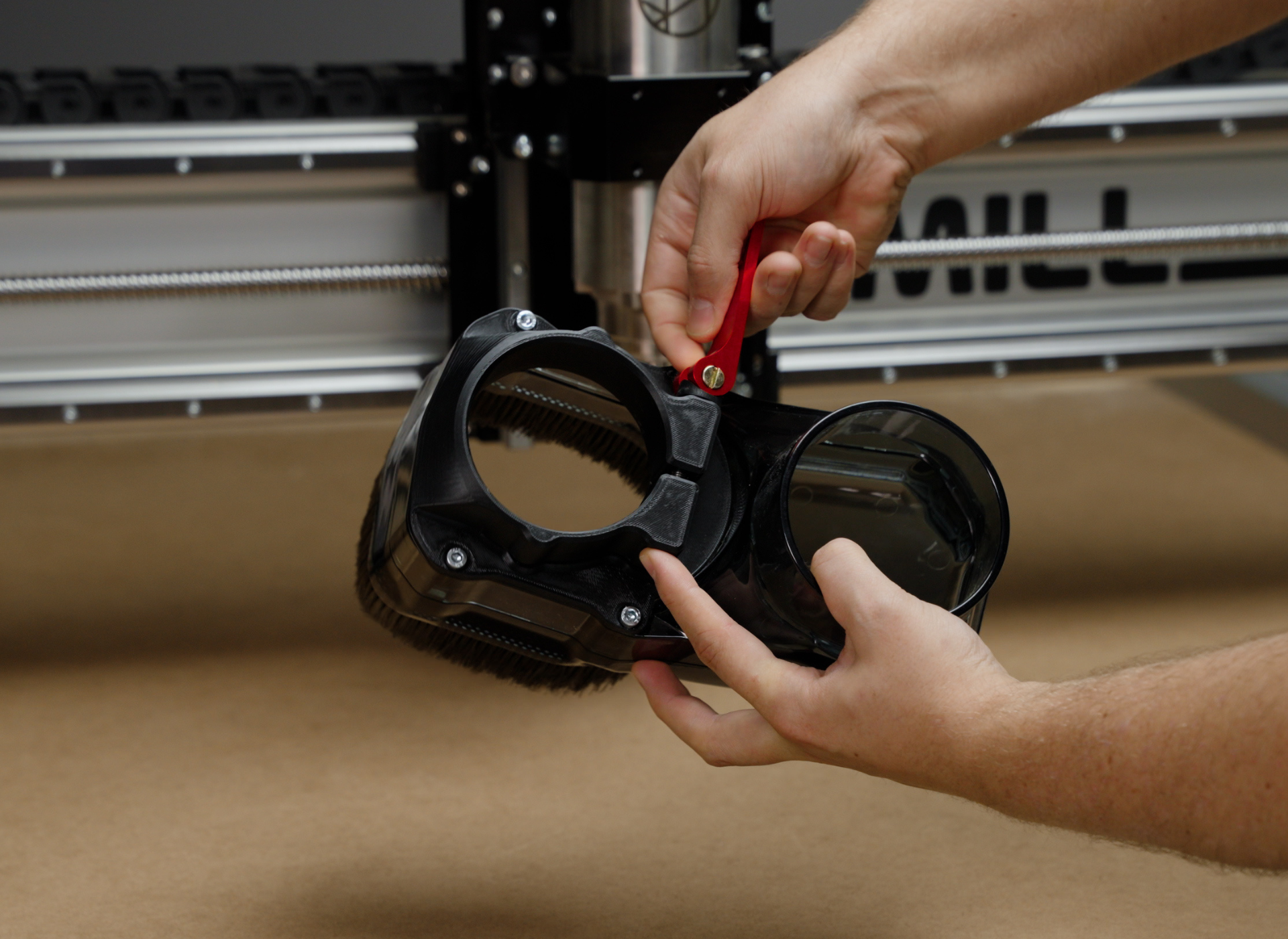 80mm Clear Cut Dust Shoe | Sienci Labs