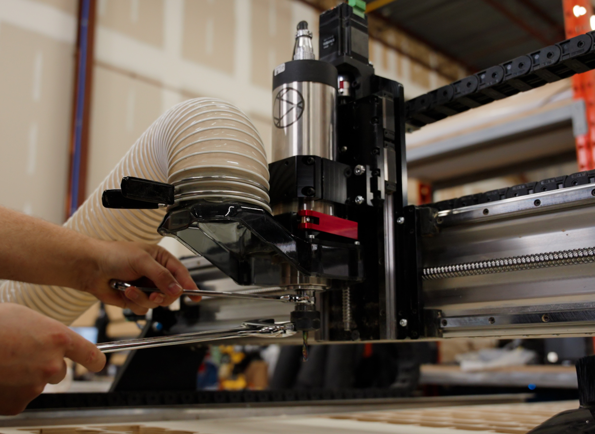 80mm Clear Cut Dust Shoe | Sienci Labs